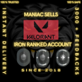 Valorant Iron Accounts | Eldorado.gg