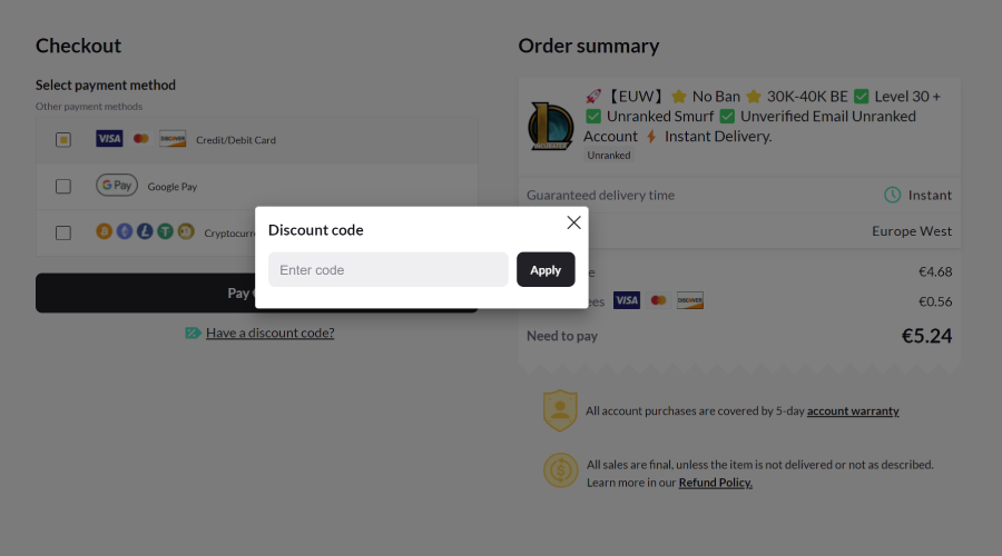 Official Eldorado.gg Discount Codes - April 2025